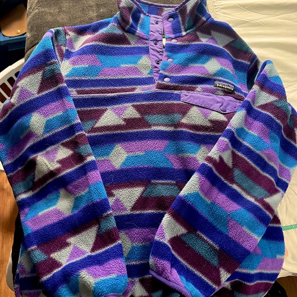 Patagonia | Tops | Multicolored Womens Patagonia Fleece | Poshmark